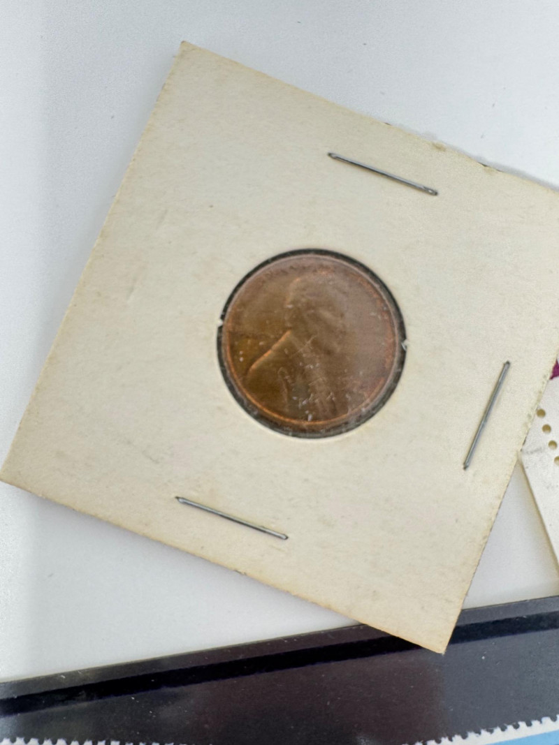 Lot # 117 - Mixed US Coin & Stamp Collection: Silver Quarters ...