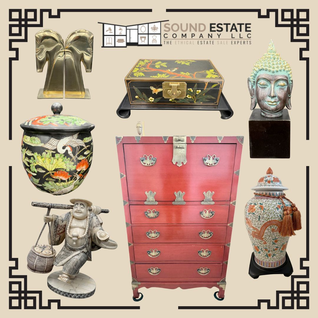 Worldly Treasures Fife Auction: Asian Inspired MCM Furniture, Art ...